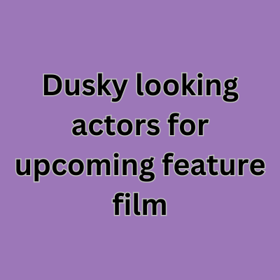 Huge opportunity for female models and actresses